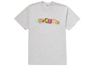 Supreme Pillows Tee Shirt - Ash Grey