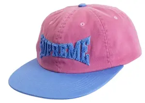 Supreme Chenille Logo 6-panel Cap - Rose