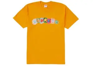 Supreme Pillows Tee Shirt - Bright Orange
