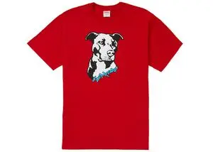 Supreme Pitbull Tee Shirt - Red