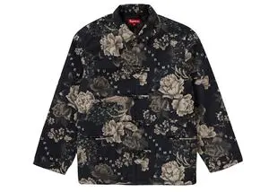 Supreme Floral Jacket - Black