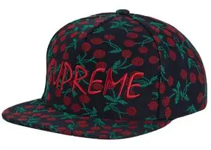Supreme Cherries 5-panel Cap - Indigo