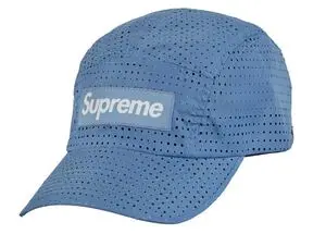 Supreme Perforated Camp Cap - Slate