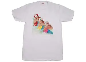 Supreme Swimmers Tee Shirt - White