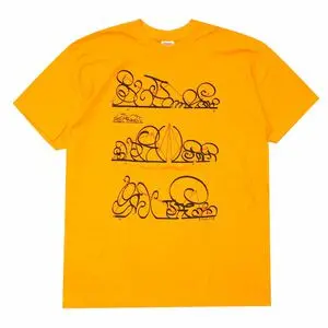 Supreme System Tee Shirt - Bright Orange