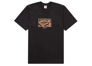 Supreme Strawberries Tee Shirt - Black