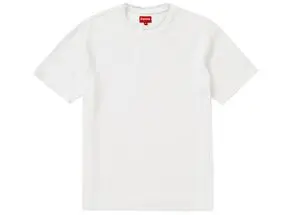 Supreme Stripe Rib Waffle Top - White
