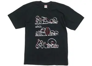 Supreme System Tee Shirt - Black