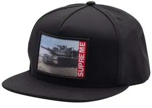 Supreme Tank 5-panel Cap - Black