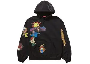Supreme Sunrise Hooded Sweatshirt - Black