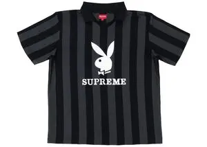Supreme Playboy Soccer Jersey - Black