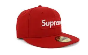 Supreme Playboy Box Logo New Era Cap - Red
