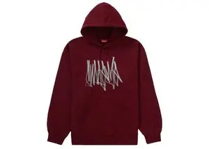 Supreme Tag Hooded Sweatshirt - Cardinal