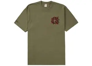 Supreme Support Unit Tee Shirt - Light Olive