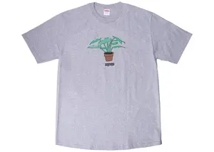 Supreme Plant Tee Shirt - Heather Grey