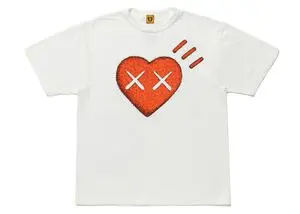 KAWS X Human Made #6 Tee Shirt - White