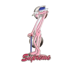 Supreme Pink Panther Pin - Silver