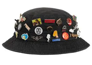 Supreme Pins Crusher Hat - Black