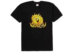 Supreme Sun Tee Shirt - Black