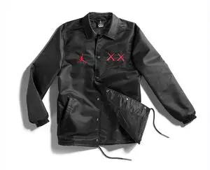 KAWS X Jordan Satin Coaches Jacket