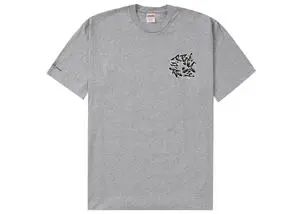 Supreme Support Unit Tee Shirt Heather Grey
