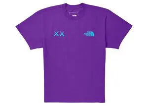 KAWS X The North Face Tee Shirt - Gravity Purple