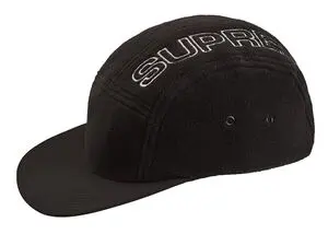 Supreme Polartec Camp Cap - Black