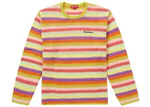 Supreme Striped Knitwear For Men