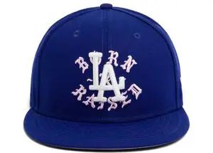 Nike Born X Raised New Era Dodgers Rocker Cap - Blue/pink