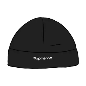 Supreme Polartec Beanie - Black