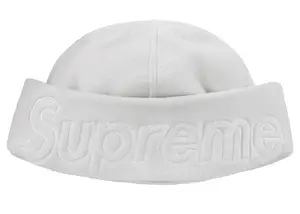 Supreme Polartec Beanie - Light Grey