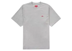 Supreme Small Box Tee Shirt - Heather Grey