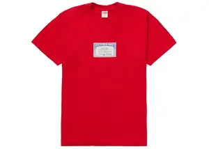 Supreme Social Tee Shirt - Red