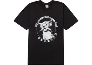Supreme Smoke Tee Shirt - Black