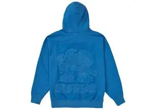 Supreme Smurfs Hooded Sweatshirt - Pale Royal