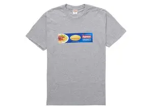 Supreme Spaghetti Tee Shirt - Heather Grey