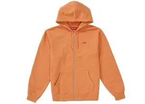 Supreme Small Box Zip Up Sweatshirt - Pale Orange