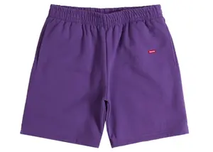 Supreme Small Box Sweatshorts - Purple