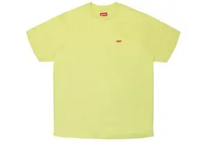 Supreme Small Box Tee Shirt (ss20) Light Yellow