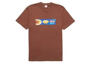 Supreme Spaghetti Tee Shirt - Brown