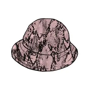 Supreme Snakeskin Corduroy Bell Hat - Pink