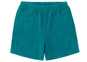 Supreme Terry Jacquard Logo Short - Teal