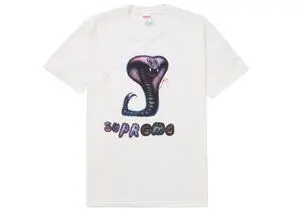 Supreme Snake Tee Shirt - White