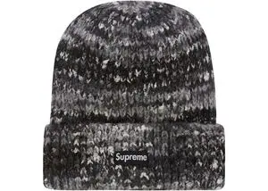 Supreme Space Dye Beanie - Black