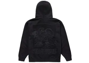 Supreme Smurfs Hooded Sweatshirt - Black