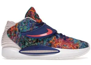 Nike Kd Psychedelic Sneakers - Deep Royal Blue/pale Coral/coconut Milk