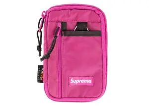 Supreme Small Zip Pouch - Magenta