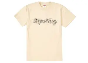 Supreme Smoke Tee Shirt - Natural