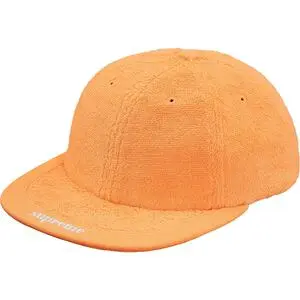 Supreme Terry Visor 6panel Cap - Peach