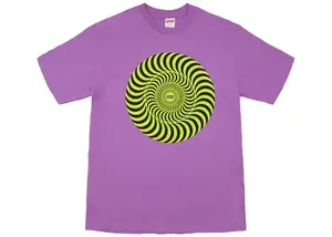 Supreme Spitfire Classic Swirl T-shirt - Light Purple